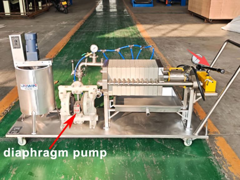 Diaphragm Pump - Uniwin Filter Press